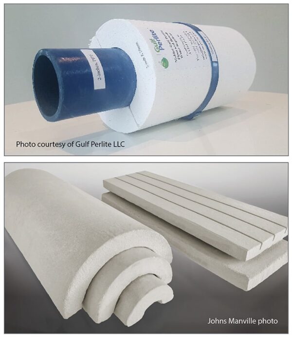 Perlite Molded Pipe and Block Insulation - Perlite Institute